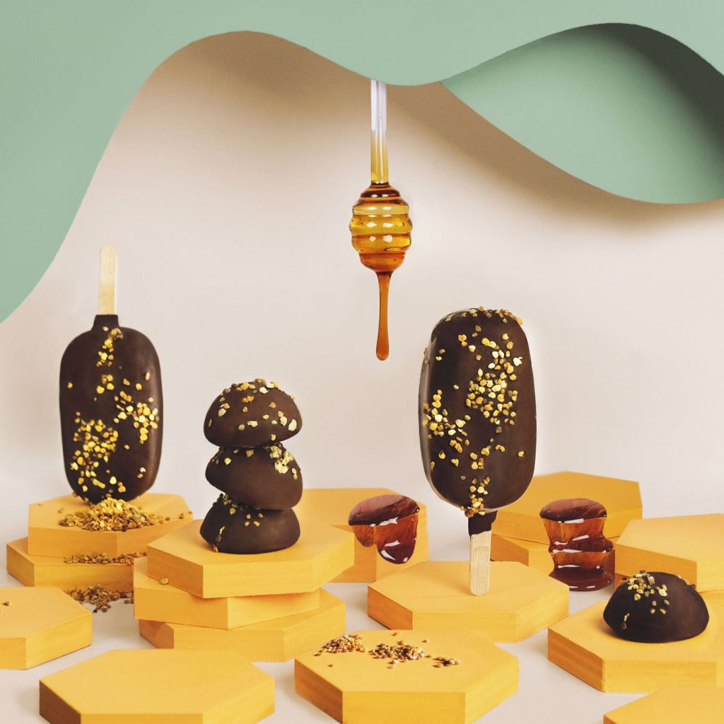 Gelato al miele, il primo gelato in assoluto creato dalle api